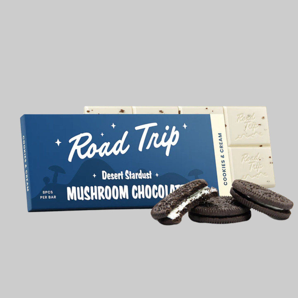 Road Trip | Desert Stardust Chocolate Bar - Cookies & Cream (8ct) | CBD ...