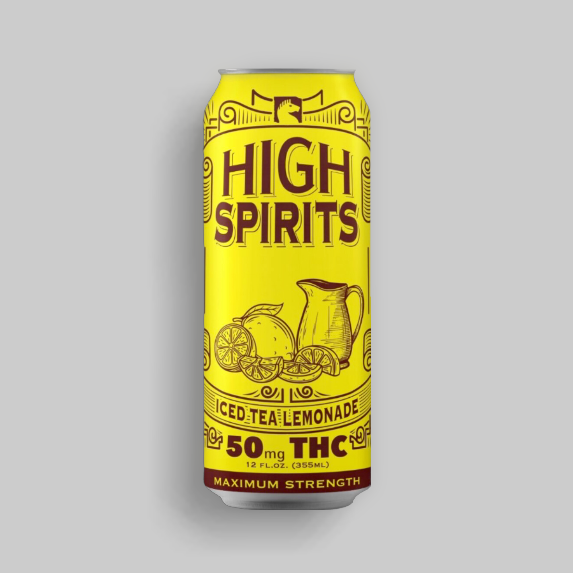 High Spirits | 50mg Delta-9 THC Ice Tea Lemonade | CBD Farmacy