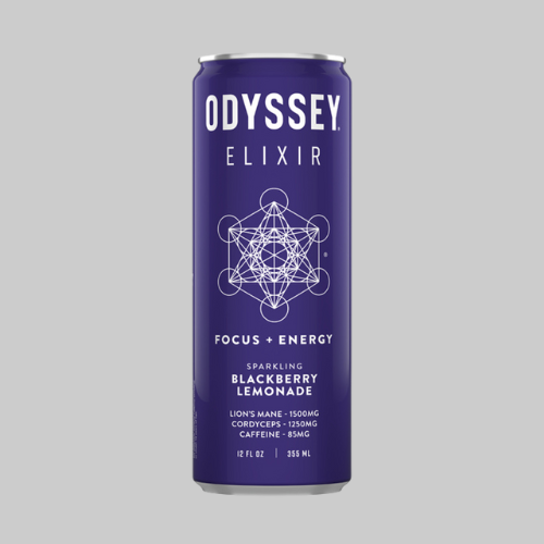 Odyssey Elixir | Core Blackberry Lemonade Sparkling Energy Drink | CBD ...